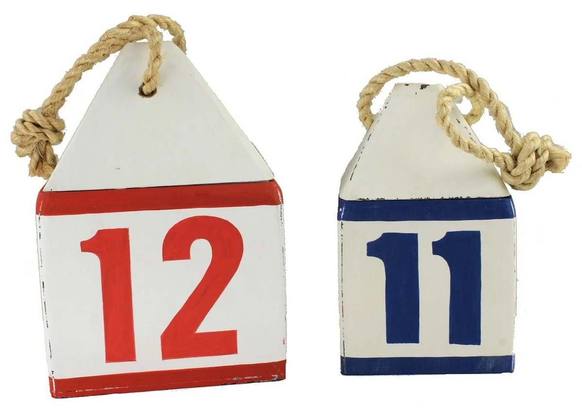 Wood Buoy Box S2, Cool Nautical Decor & Gifts, Fishing Lake Decor ...