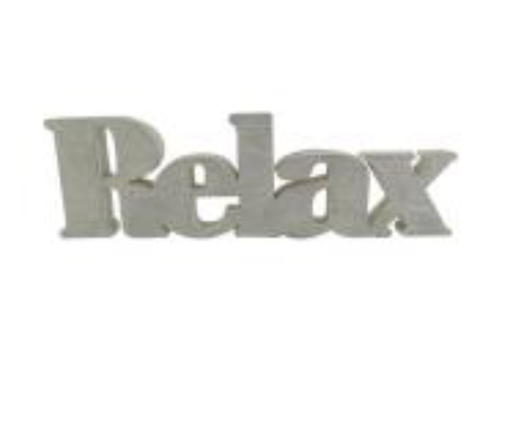 Relax Block, Decorative Block - Lake House-inspired Decoration ...