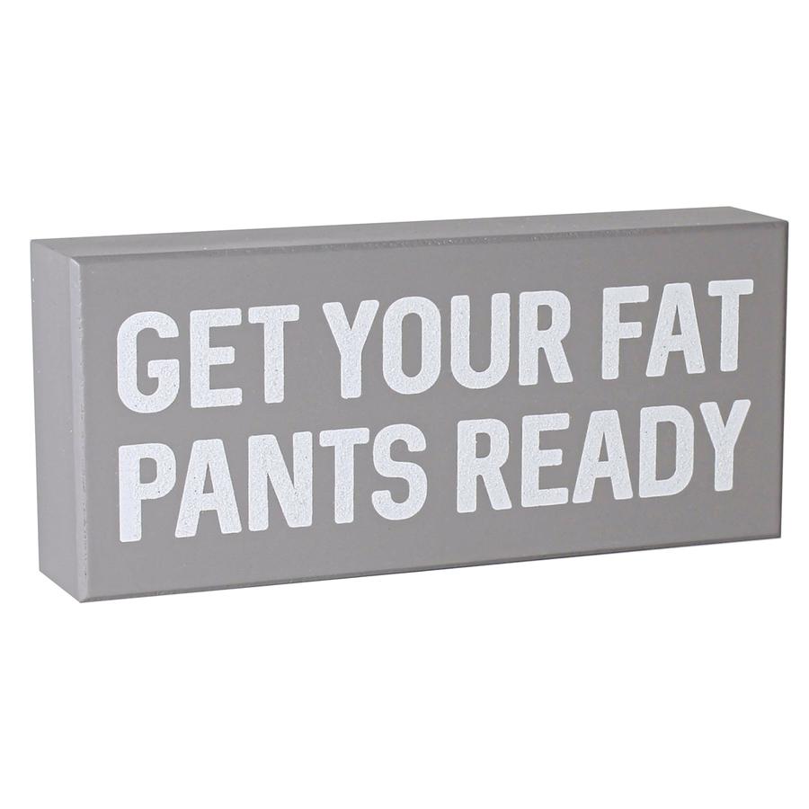 Fat Pants Quotes Pant Diet Stickers For Sale | Redbubble
