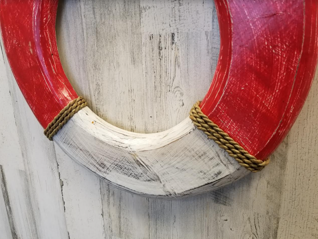Life Ring, Nautical Decorative Life Ring Buoy, Home Wall Decor ...